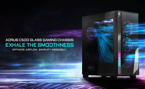 Gigabyte Gab AORUS C500 Glass EATX : Amazon.com.mx: Electrónicos