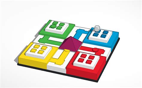 3d Design Ludo Game Tinkercad