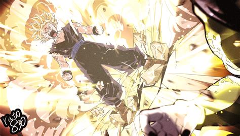 Ruto830 Cell Dragon Ball Perfect Cell Son Gohan Dragon Ball