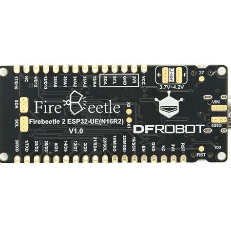 Microcontrolador Firebeetle 2 Esp32 Ue N16r2 Iot 16 Mb 2 Mb Ps