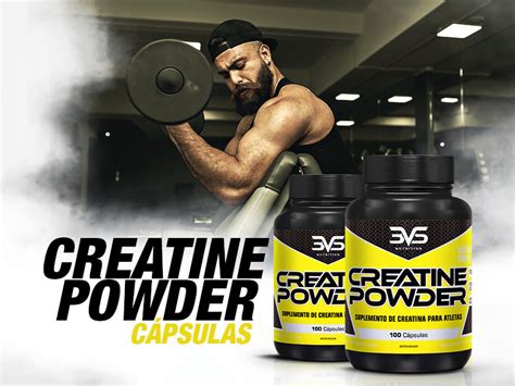 Creatina Powder 3vs 100 Cápsulas