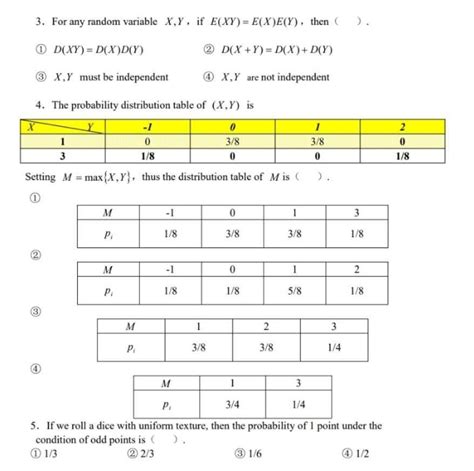 Solved 3 For Any Random Variable Xy If Exyexey