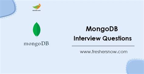 Top 100 Mongodb Interview Questions And Answers