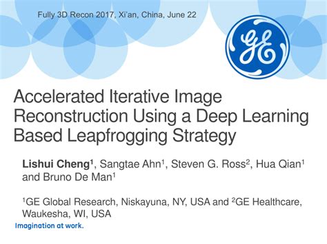 Pdf Accelerated Iterative Image Reconstruction Using A Deep Learning Based Leapfrogging Strategy