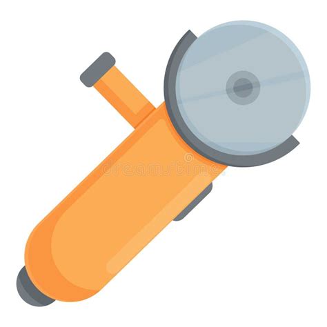 Angle Grinder Cutting Tool For Cutting Various Materials Stock Vector Illustration Of Craft