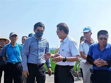 立委劉建國會同農水署會勘雲林8處農路農水路