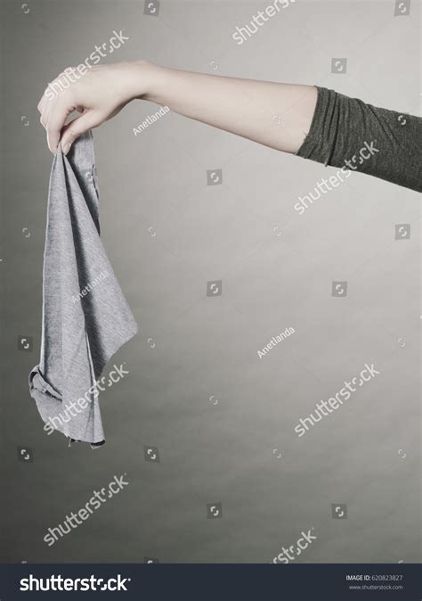 Cleaning Time Female Hand Holding Rag Stock Photo Shutterstock