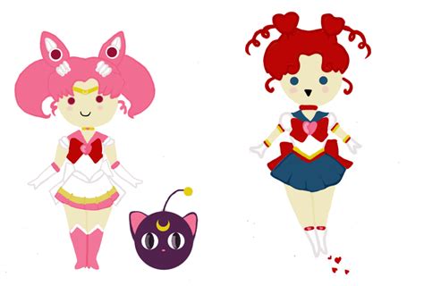 Chibi Usa And Chibi Chibi By Louielovell On Deviantart