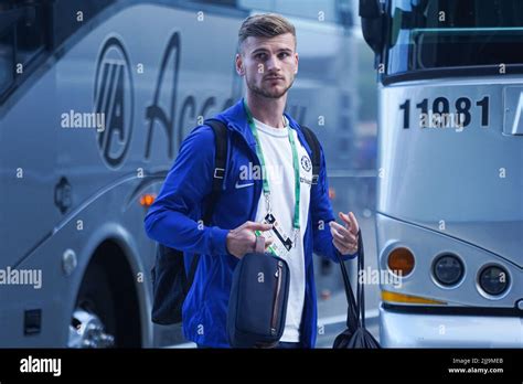 Orlando Florida Usa July 23 2022 Chelsea Player Timo Werner 11 Arriving At Camping World
