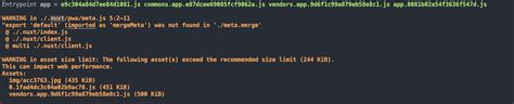 Meta Merge Js File Error Issue 369 Nuxt Community Pwa Module GitHub
