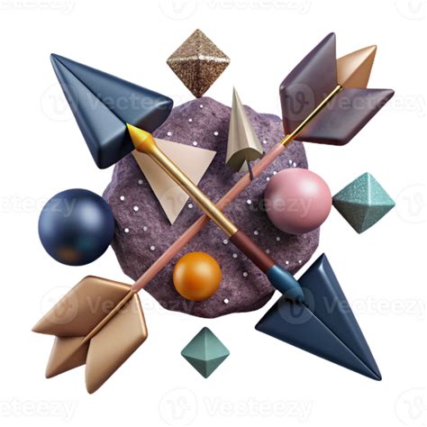 Magnificent Traditional Arrows Diverging From Center Isolated Detailed 60671859 Png Magnificent Traditional Arrows Diverging From Center Isolated Detailed 60671859 Png