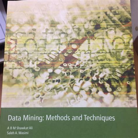 Data Mining Methods And Technique Hobbies And Toys Books And Magazines Textbooks On Carousell