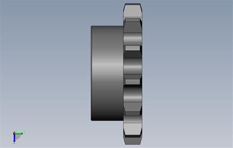 6B号链轮 SOLIDWORKS 2016 模型图纸免费下载 懒石网