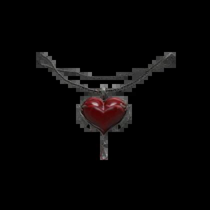 Glossy Heart Necklace Roblox Item Rolimons