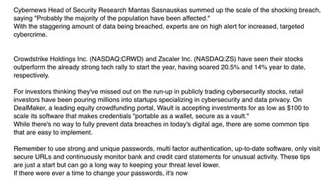 Mother Of All Data Breaches Nimbus T Global Secure Identity Management