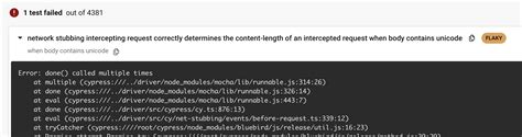 Flaky Test Error Done Called Multiple Times Iv · Issue 23150
