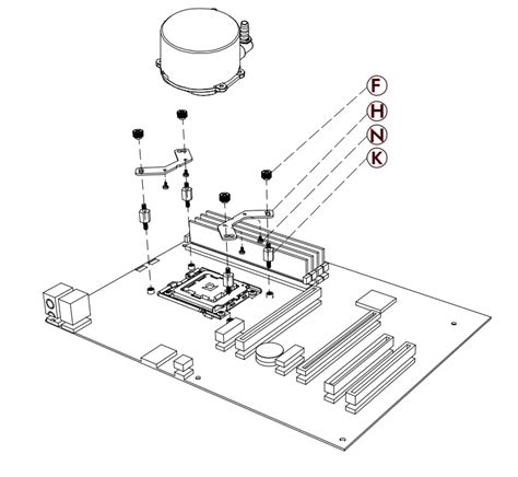Radiadnt 240mm Radiant Dc240 Cpu Cooler Installation Guide