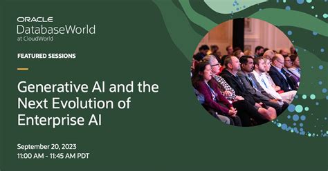 Oracle Database On Linkedin Generativeai Cloudworld