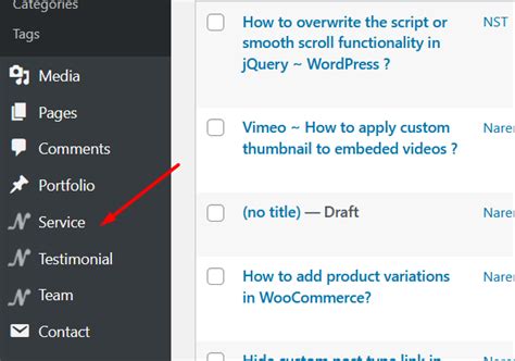 How To Hide Custom Post Type Link In Wordpress Dashboard Side