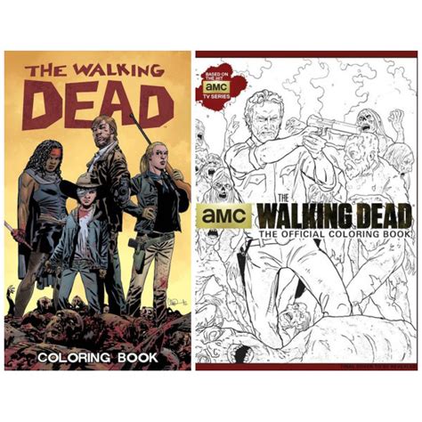 The Walking Dead Coloring Books Geekalerts