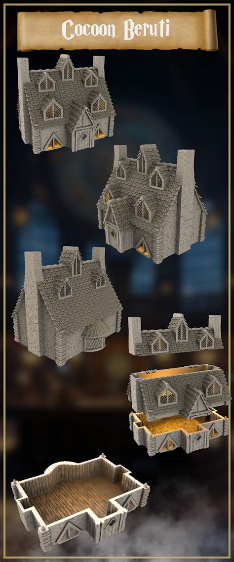 3d File Potters World Architecture S Cottage 🗺️ ・3d Printer Model To Download・cults