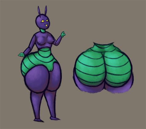 Rule 34 Ant Antennae Anatomy Anthro Arthropod Ass Big Butt Breasts