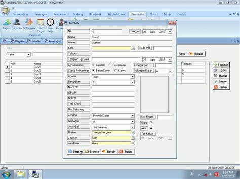 Tutorial Cara Input Data Guru Pada Software Sekolah Gratis