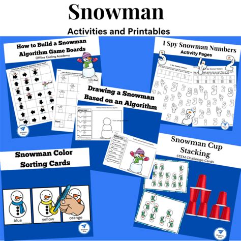 Drawing A Snowman With An Algorithm Jdaniel4s Mom