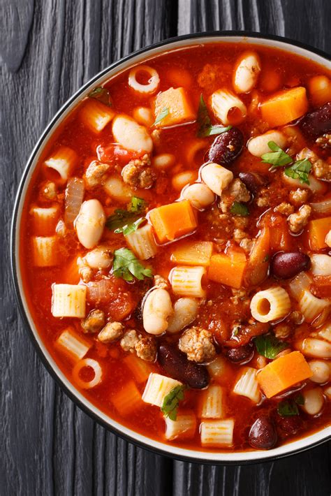 Pasta Fagioli Soup • Grownup Dish
