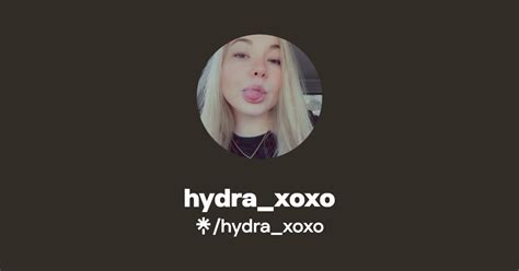 Hydraxoxo Tiktok Twitch Linktree