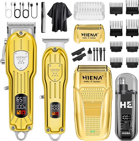 Hiena Pro Professional Hair Clipper Set Rechargeable