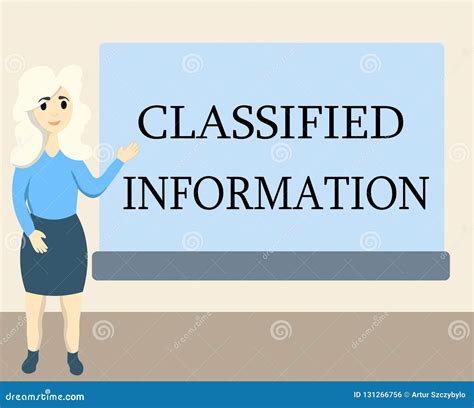 Writing Note Showing Classified Information Business Photo Showcasing Sensitive Data Top Secret