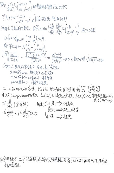 数学课程手写笔记总结 Shawn Wang