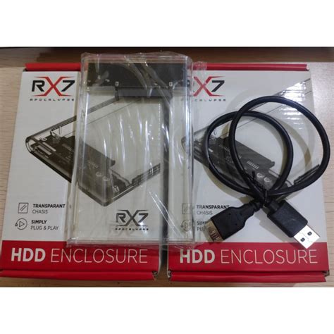Jual Enclosure HDD SSD USB Casing Harddisk Transparan Shopee Indonesia