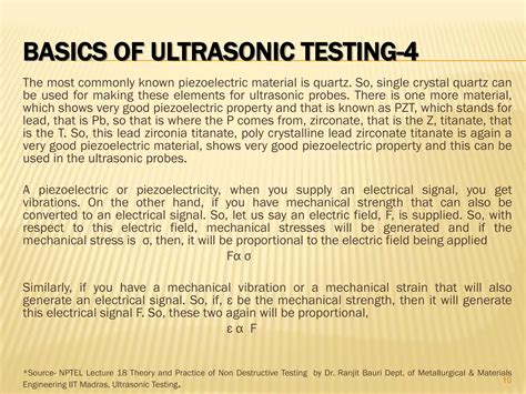 Basic Of Ultrasonic Testing Part 4 By Rohit Sahu Pdf Digital Audio Computer Software And