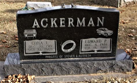 Edward Porter Ed” Ackerman 1920 2010 Find A Grave Gedenkplek