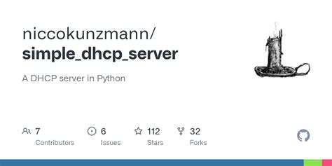 Github Niccokunzmannsimpledhcpserver A Dhcp Server In Python