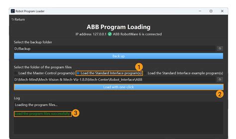 Set Up Standard Interface Communication With ABB RobotWare
