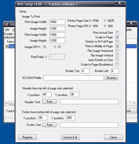 Batch Print Enterprise IMAGE Addon