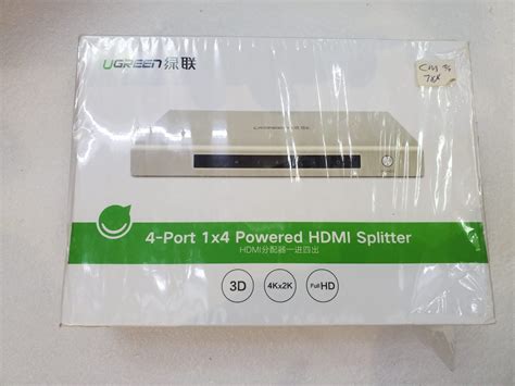 UGREEN 4 Port Amplifier Splitter 1x HDMI Input 4x HDMI Output 40277 Computers Tech Parts