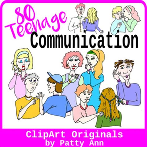 Teenage Oral Communication Clip Art Teen Social Skills And Conversation