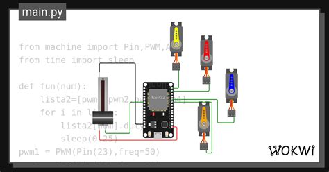 Prog101 ADC PWM POT Wokwi ESP32 STM32 Arduino Simulator