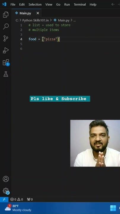 List In Python Python Coding Programming Shorts Youtube