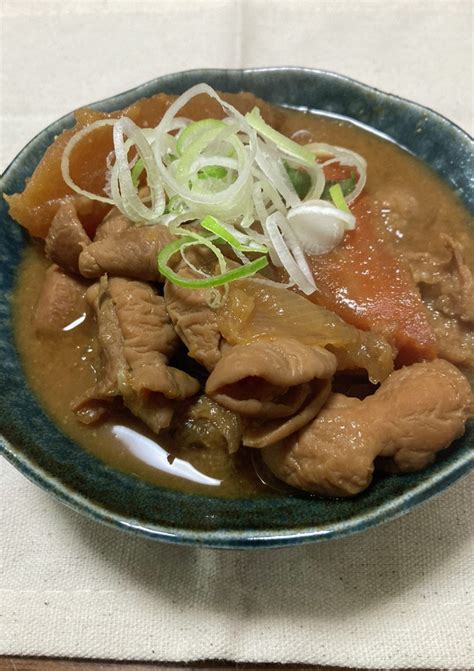 味噌味もつ煮込み By たかやんの休日 【クックパッド】 簡単おいしいみんなのレシピが392万品
