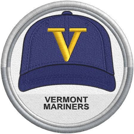 Vermont Mariners Baseball Cap Hat Eastern League Sports Logo