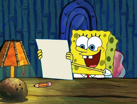 Spongebob Procrastination Essay