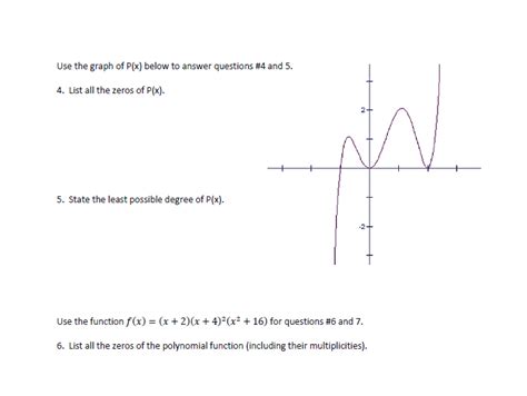 Solved Use The Graph Of P X Below To Answer Questions Chegg Com