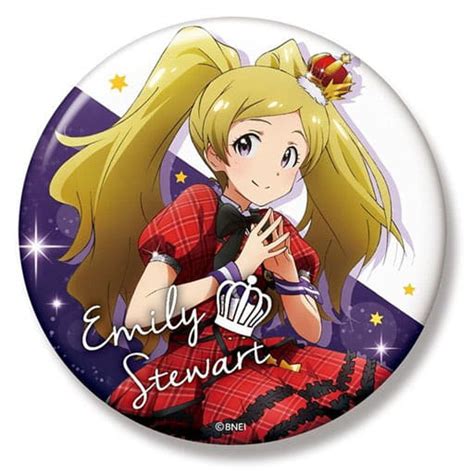 駿河屋 エミリー スチュアート Ver2 ビッグ缶バッジ 「アイドルマスター ミリオンライブ」（バッジ・ピンズ）