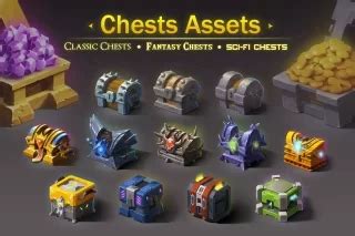 2D Chests Assets Mega Pack Free Download Unity Asset Free
