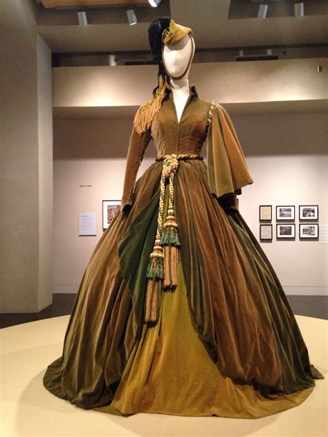 From Gone With The Wind Scarlett Oharas Famous Green Curtain Dress
